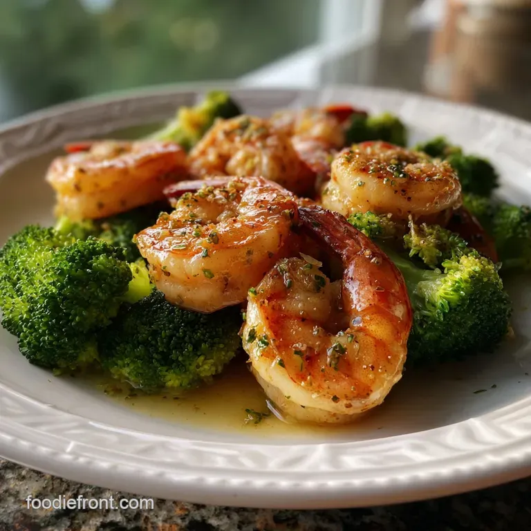 Garlic Butter Shrimp Broccoli Recipe in 20 Minutes - Foodie…